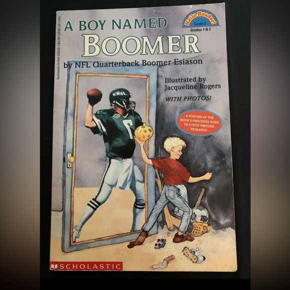 Other | A Boy Named Boomer By Boomer Esiason Hello Reader Level 3 Book ...